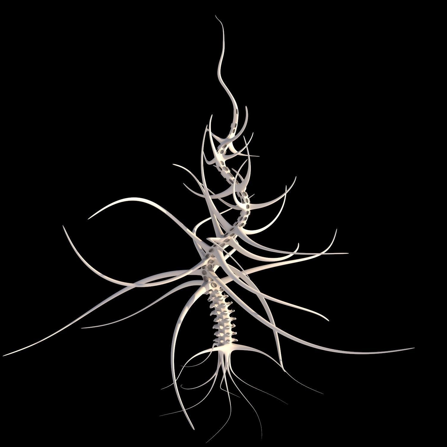 Alien tree 3D model | CGTrader