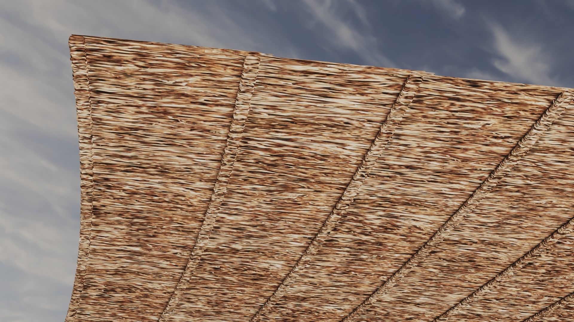Thatched Roof 1 3D model | CGTrader