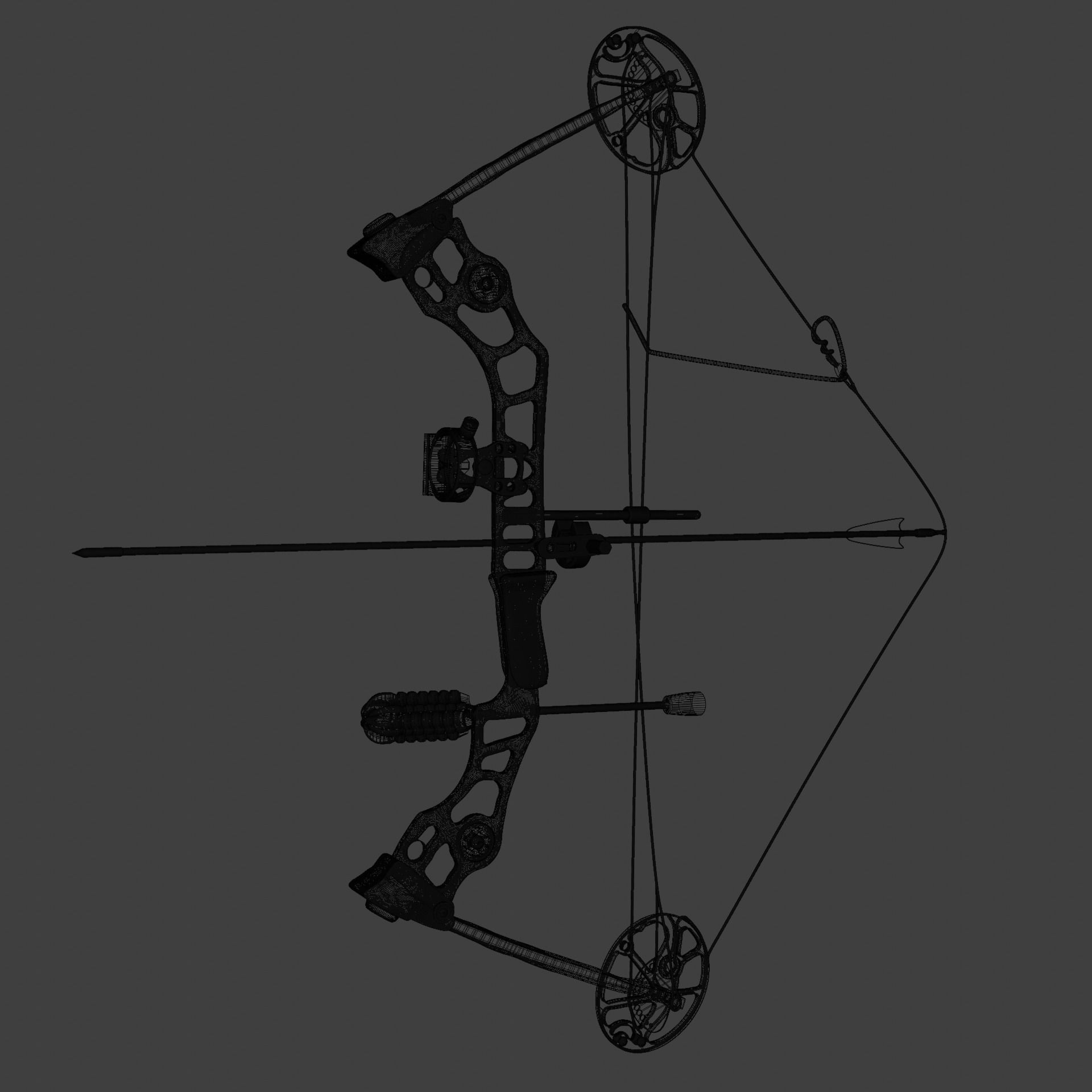 Tactical Archery Bow 3D model | CGTrader