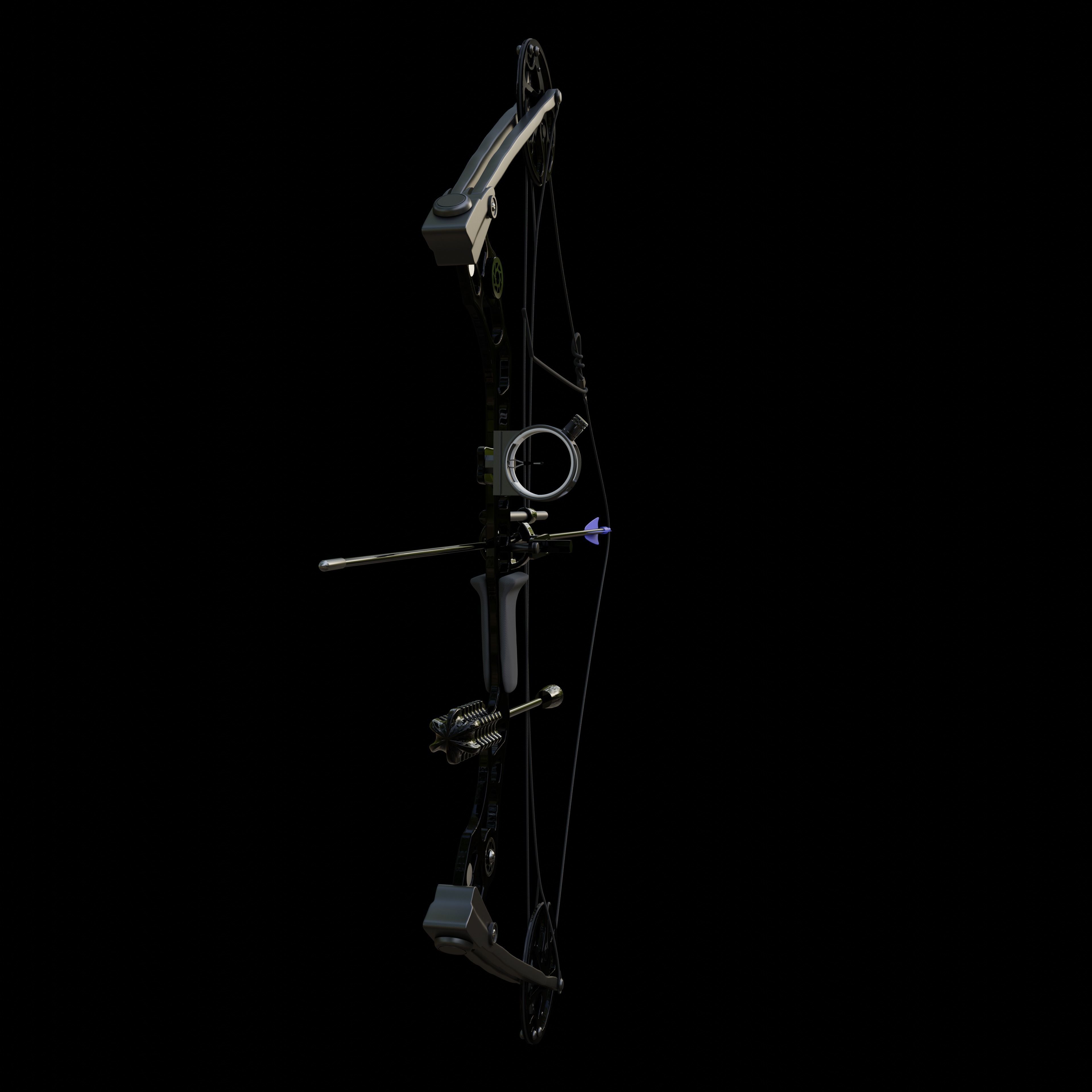 Tactical Archery Bow 3D model | CGTrader