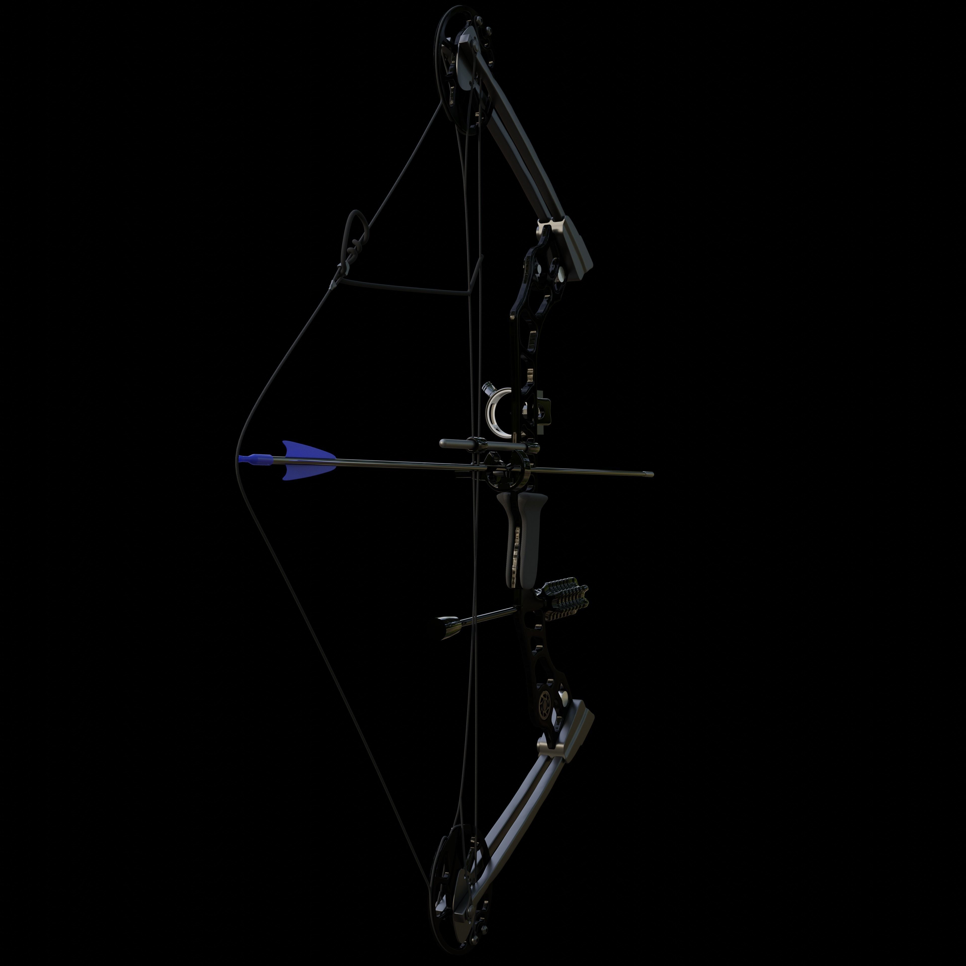 Tactical Archery Bow 3D model | CGTrader
