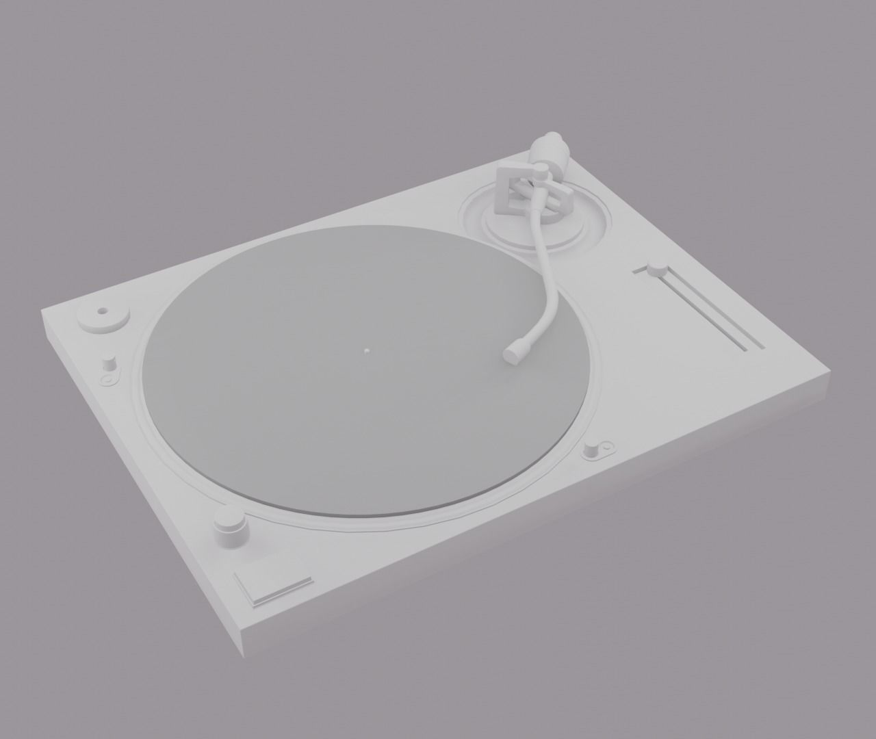 Vinyl Record Player 3D model | CGTrader