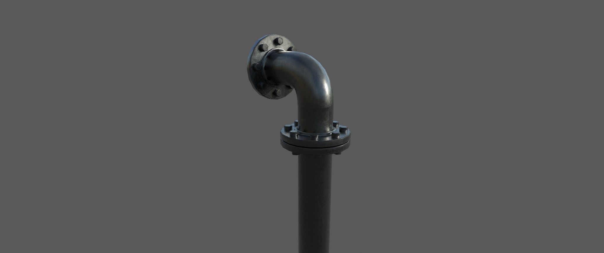 steel pipes 3D model | CGTrader