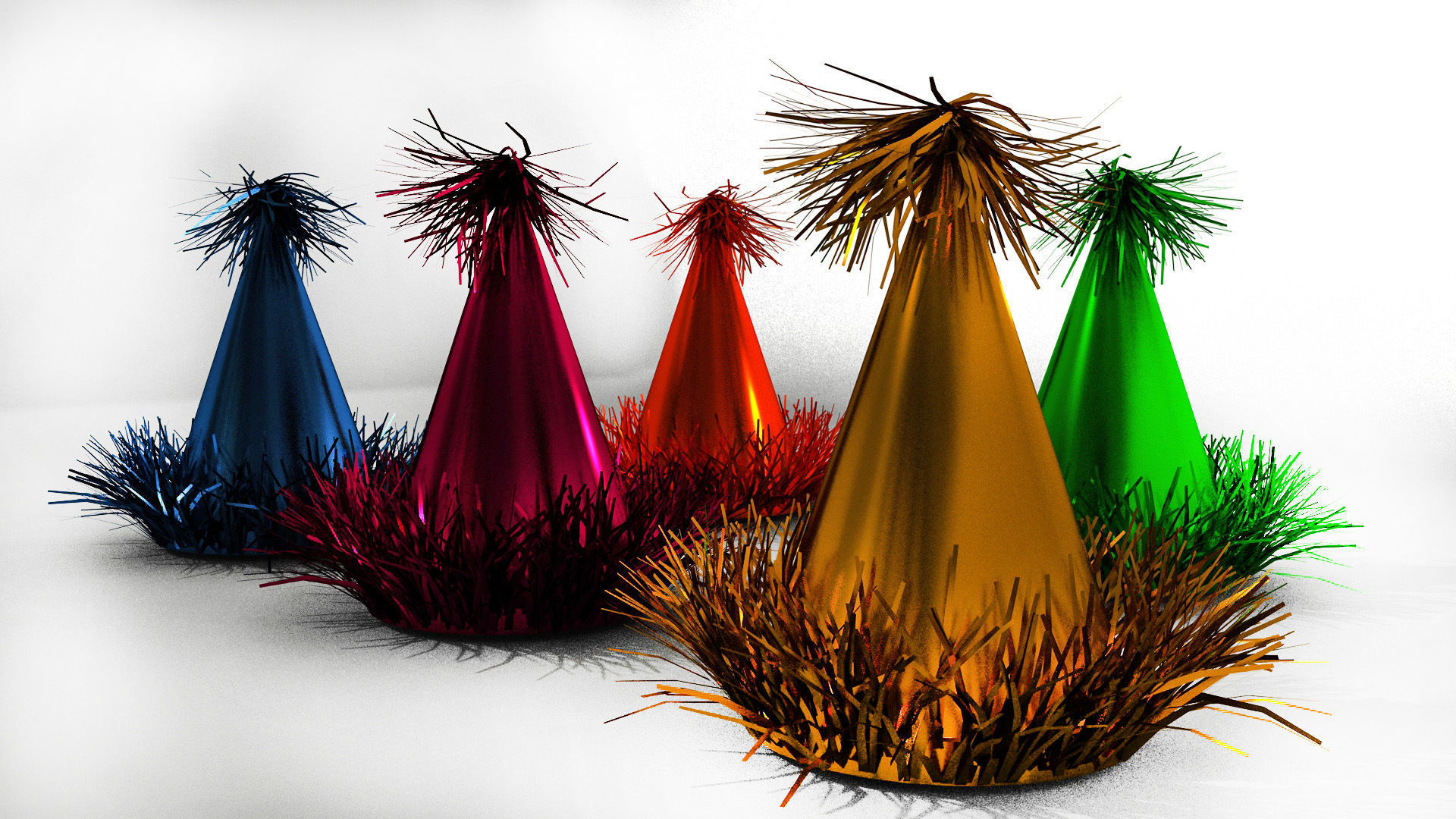 3D model Celebration Party hat VR / AR / low-poly | CGTrader