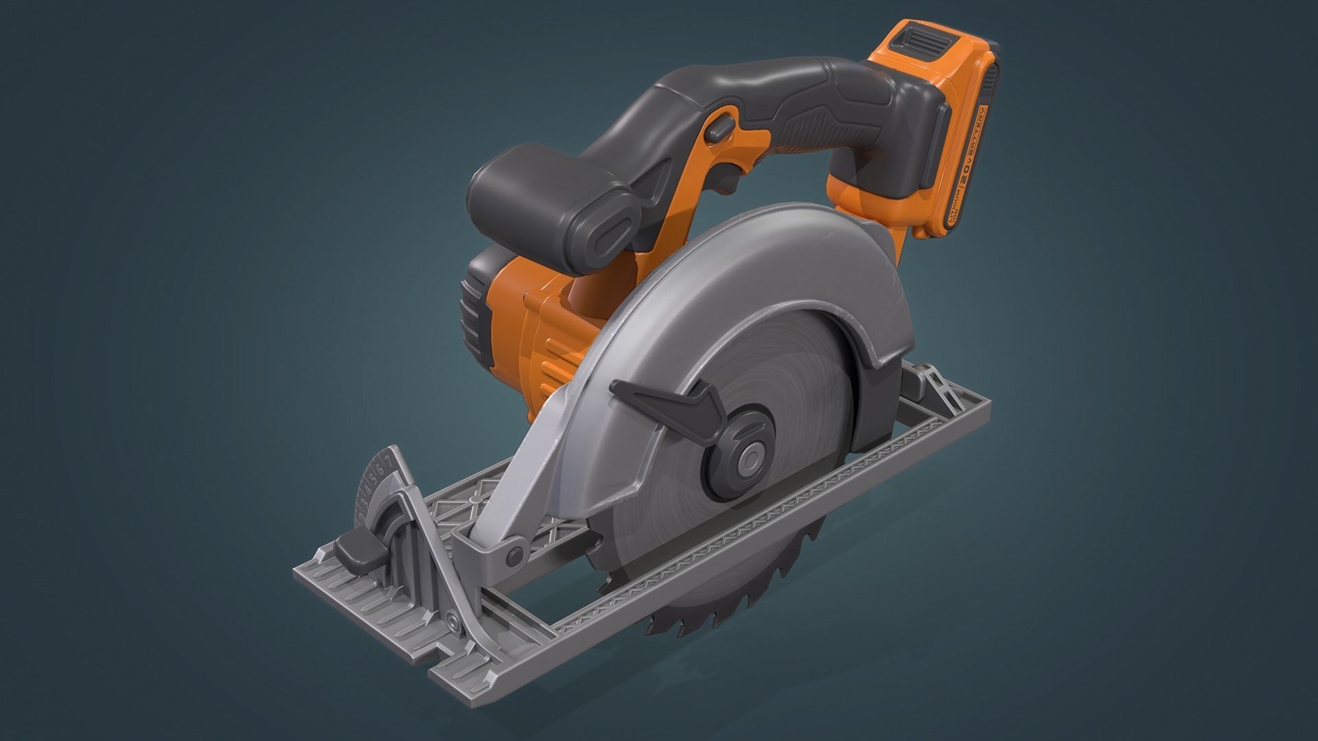 3D model Circular Saw VR / AR / low-poly | CGTrader