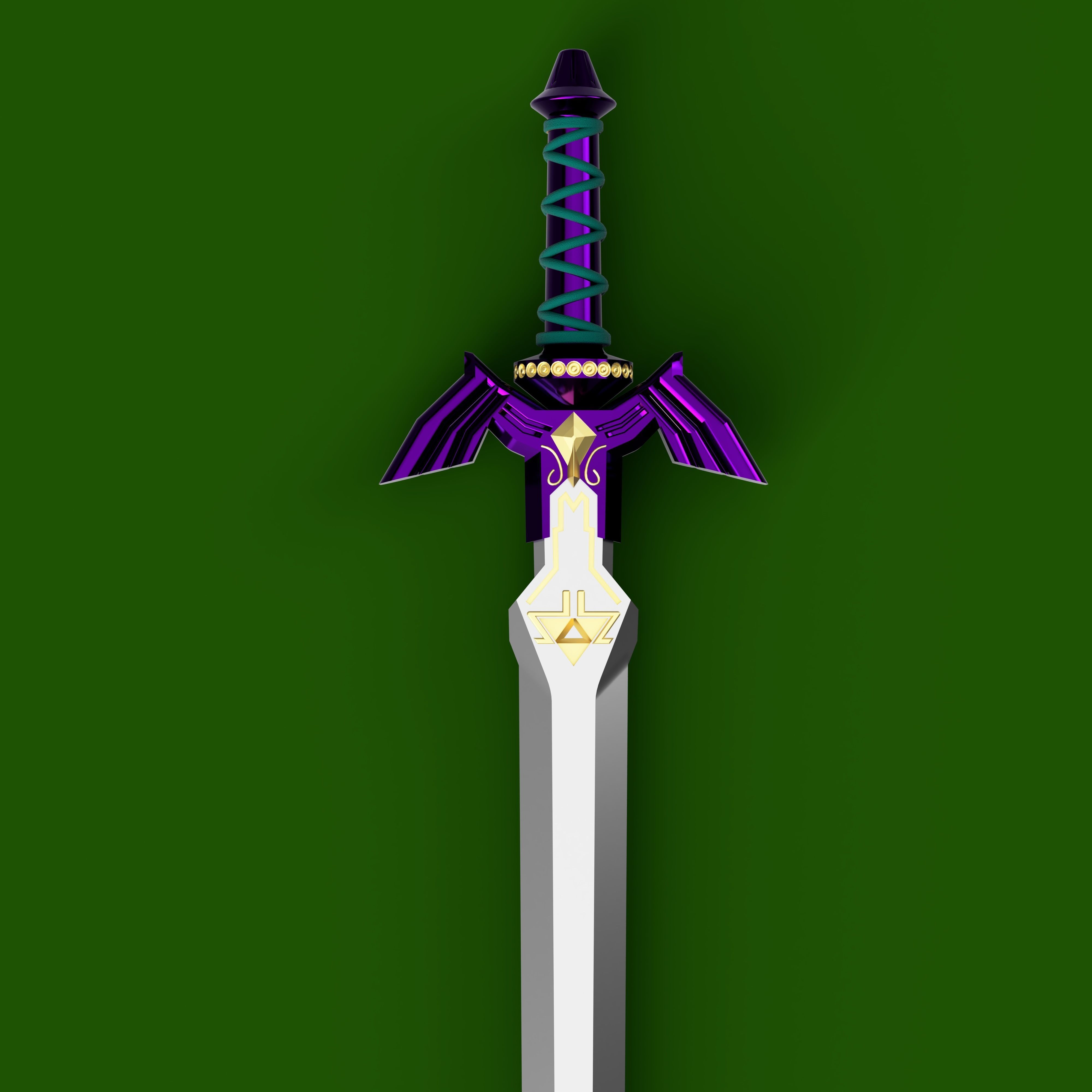 The Master Sword 3D model 3D printable | CGTrader
