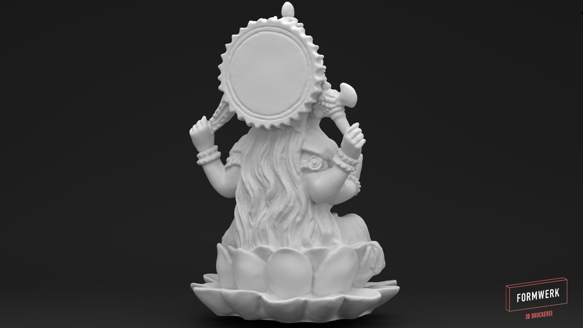 Ganesha - 3D printable Scan - Statue 3D print model 3D model 3D ...