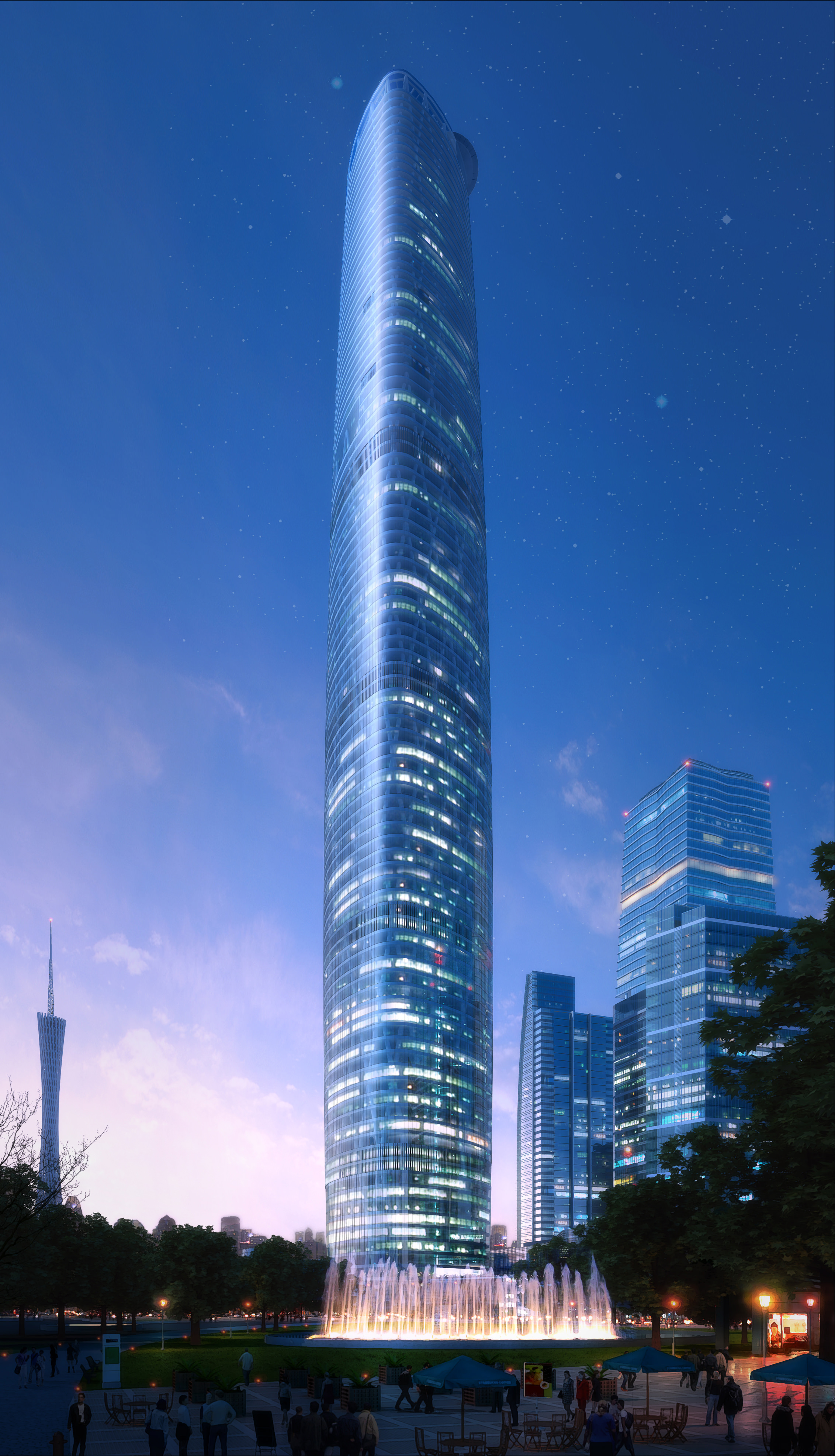 modern glass skyscraper 3D Models - CGTrader.com