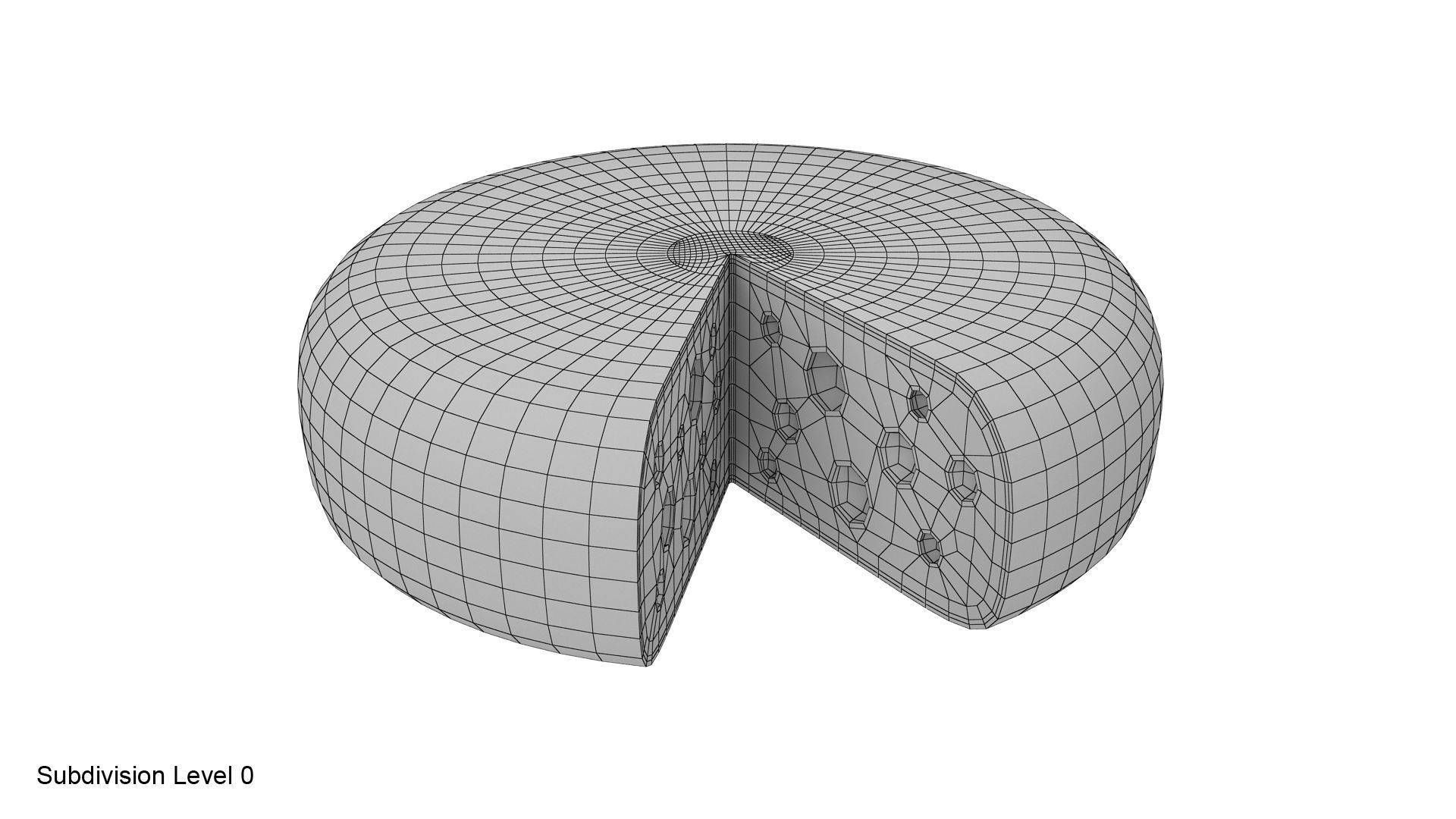 Cheese wheel sliced 3D model | CGTrader