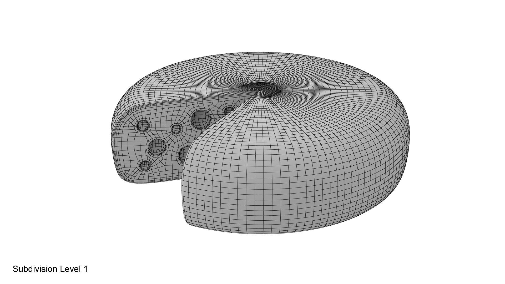 Cheese wheel sliced 3D model | CGTrader