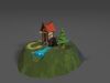 3D model Watermill VR / AR / low-poly | CGTrader