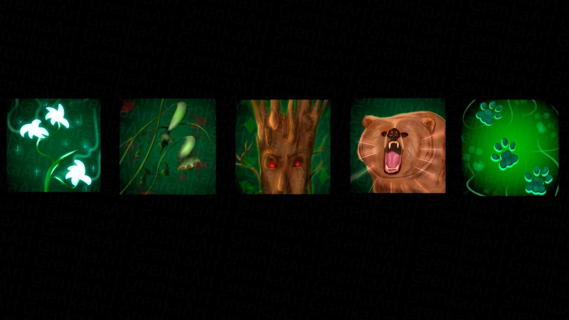 Set of magic spells Texture | CGTrader