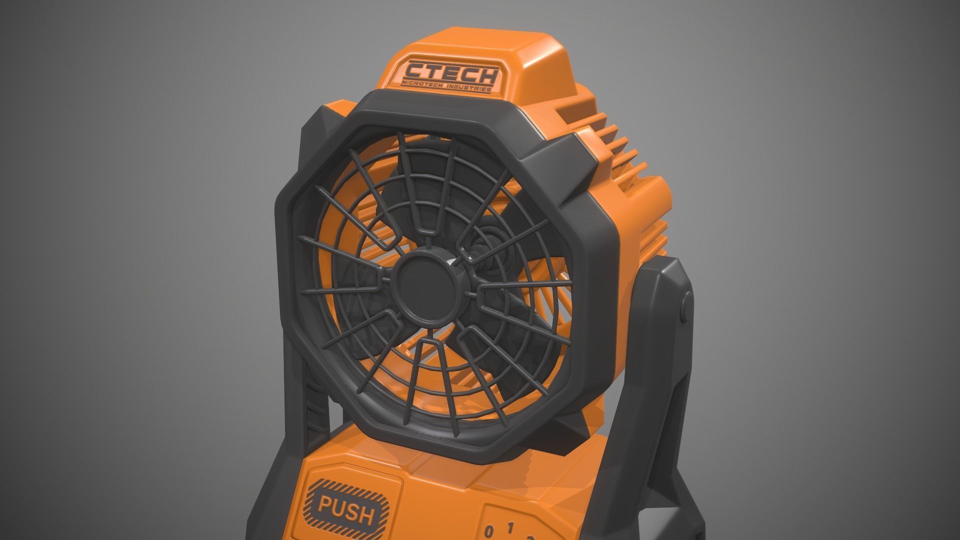 3D model Jobsite Fan VR / AR / low-poly | CGTrader