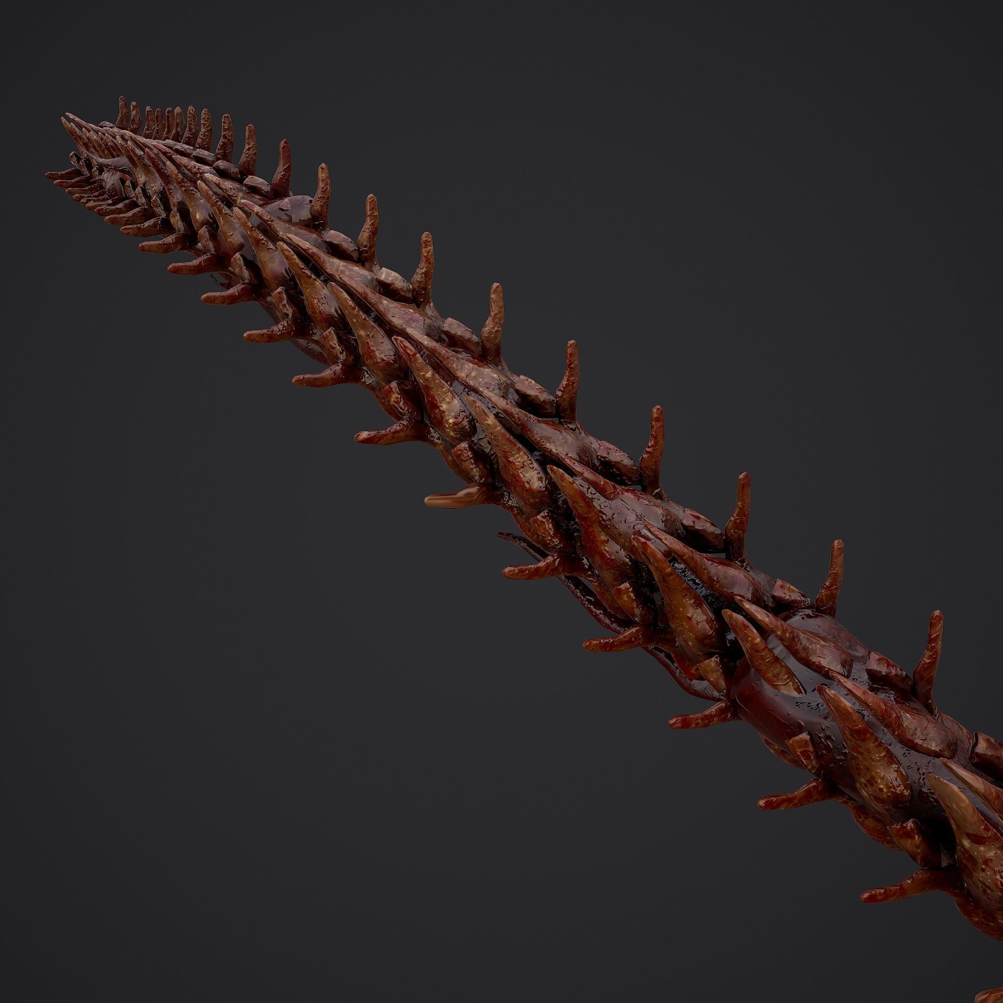 3D model Bloody Spine VR / AR / low-poly | CGTrader