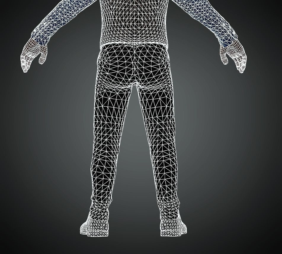 Realistic 3d Man Character 3D model rigged | CGTrader