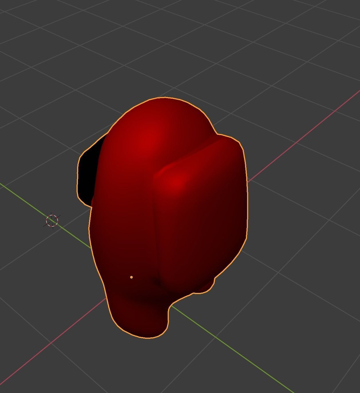 among us character red 3D model rigged | CGTrader