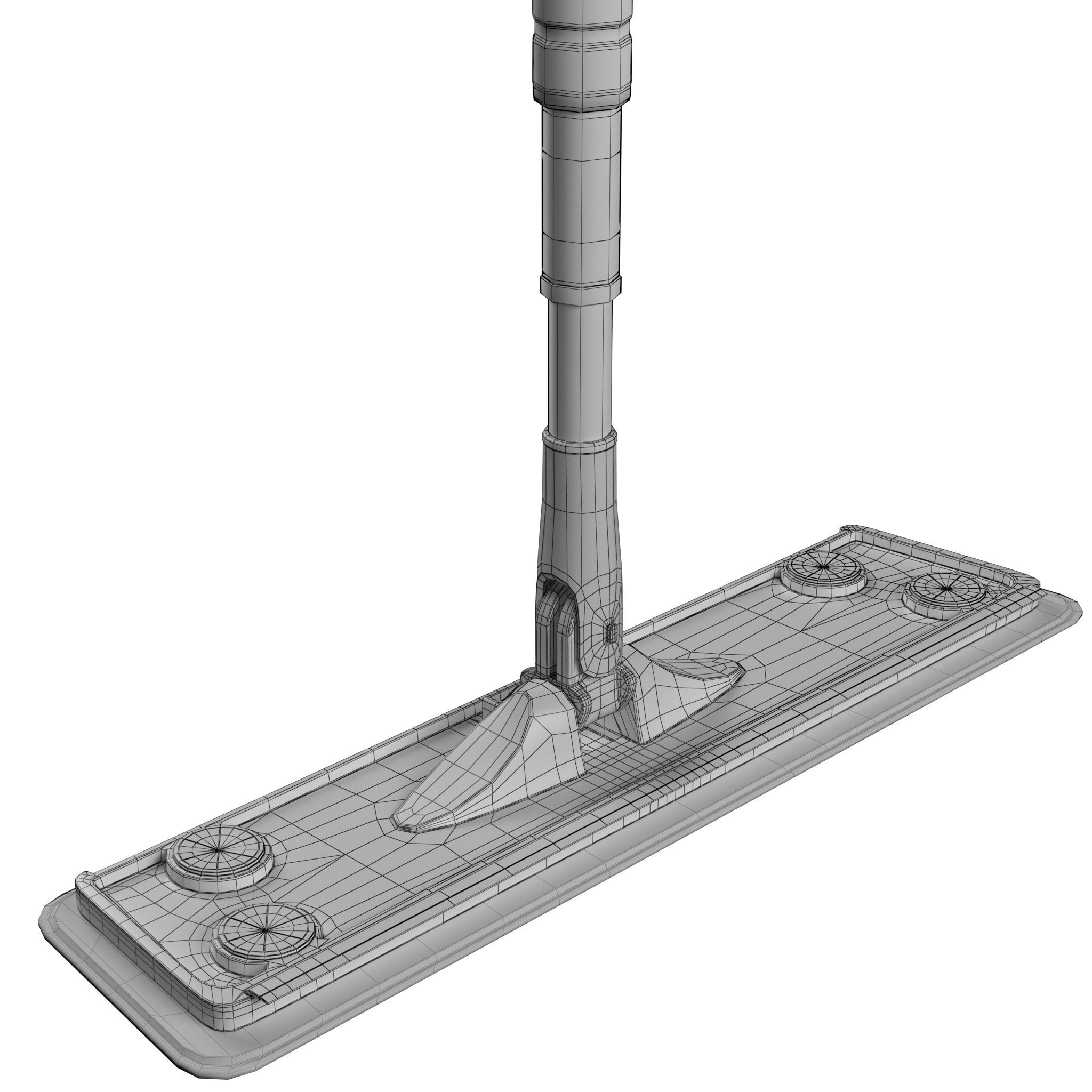 3D model Mop High Detail Low Poly PBR Model VR / AR / low-poly | CGTrader