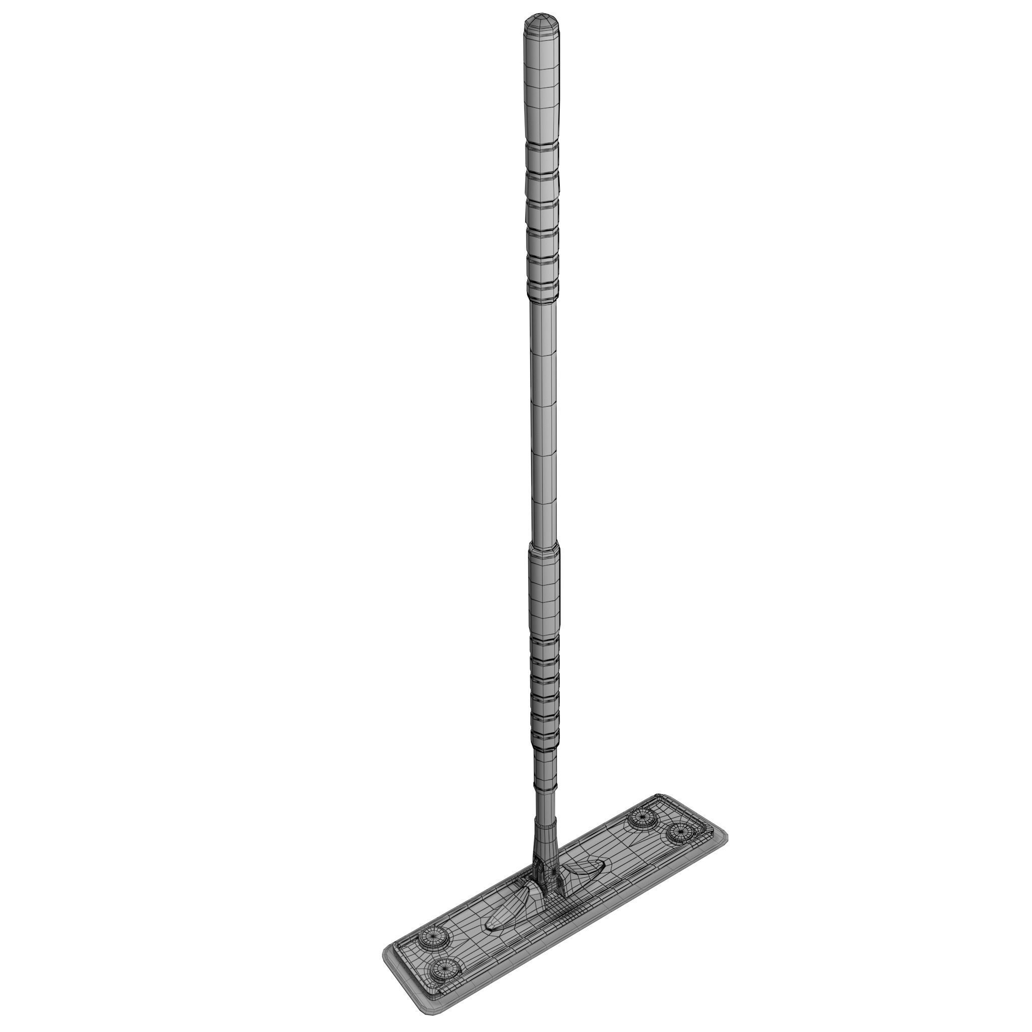 3D model Mop High Detail Low Poly PBR Model VR / AR / low-poly | CGTrader