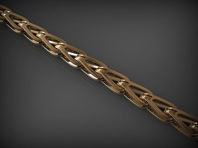 Chain Link 80 3D model 3D printable | CGTrader