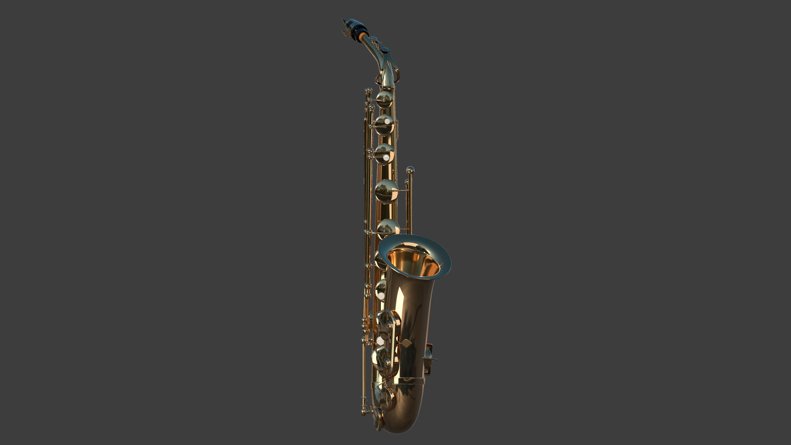 Saxophone 3D model | CGTrader