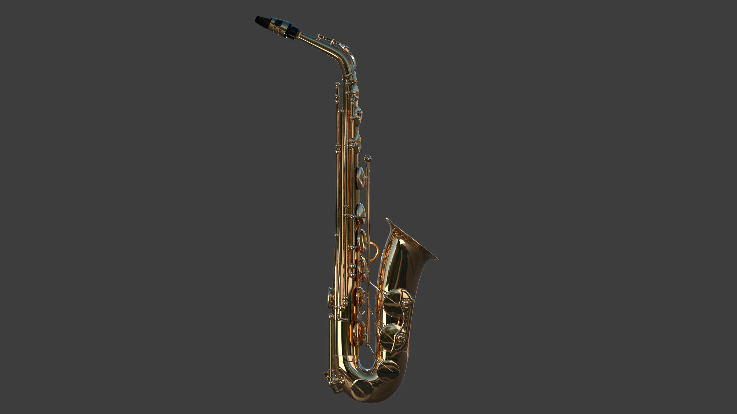 Saxophone 3D model | CGTrader