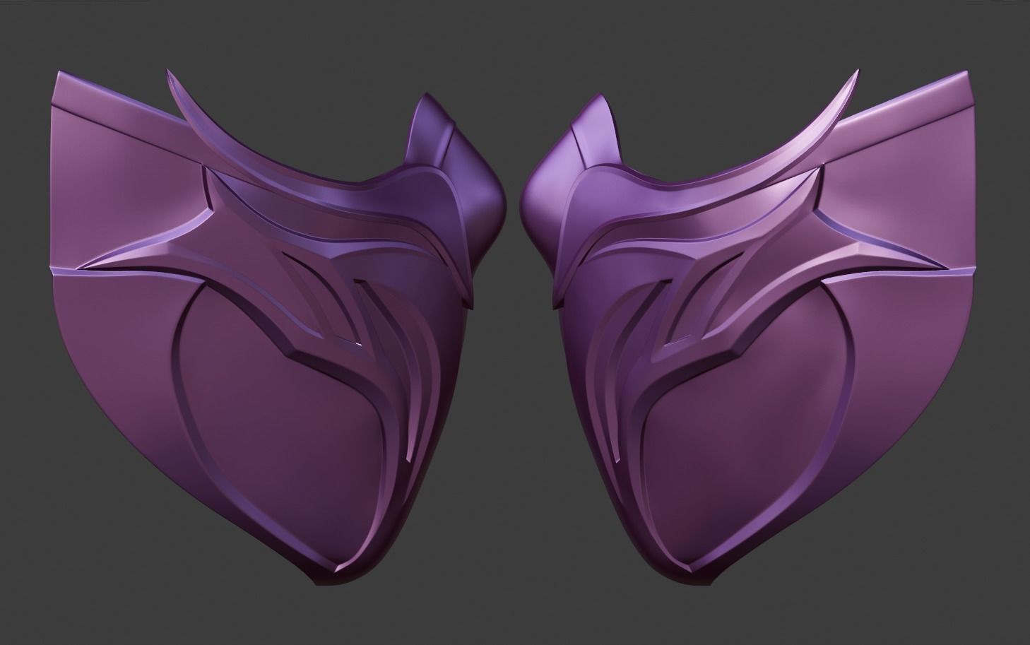 Mileena female mask from Mortal Kombat 11 3D model 3D printable | CGTrader