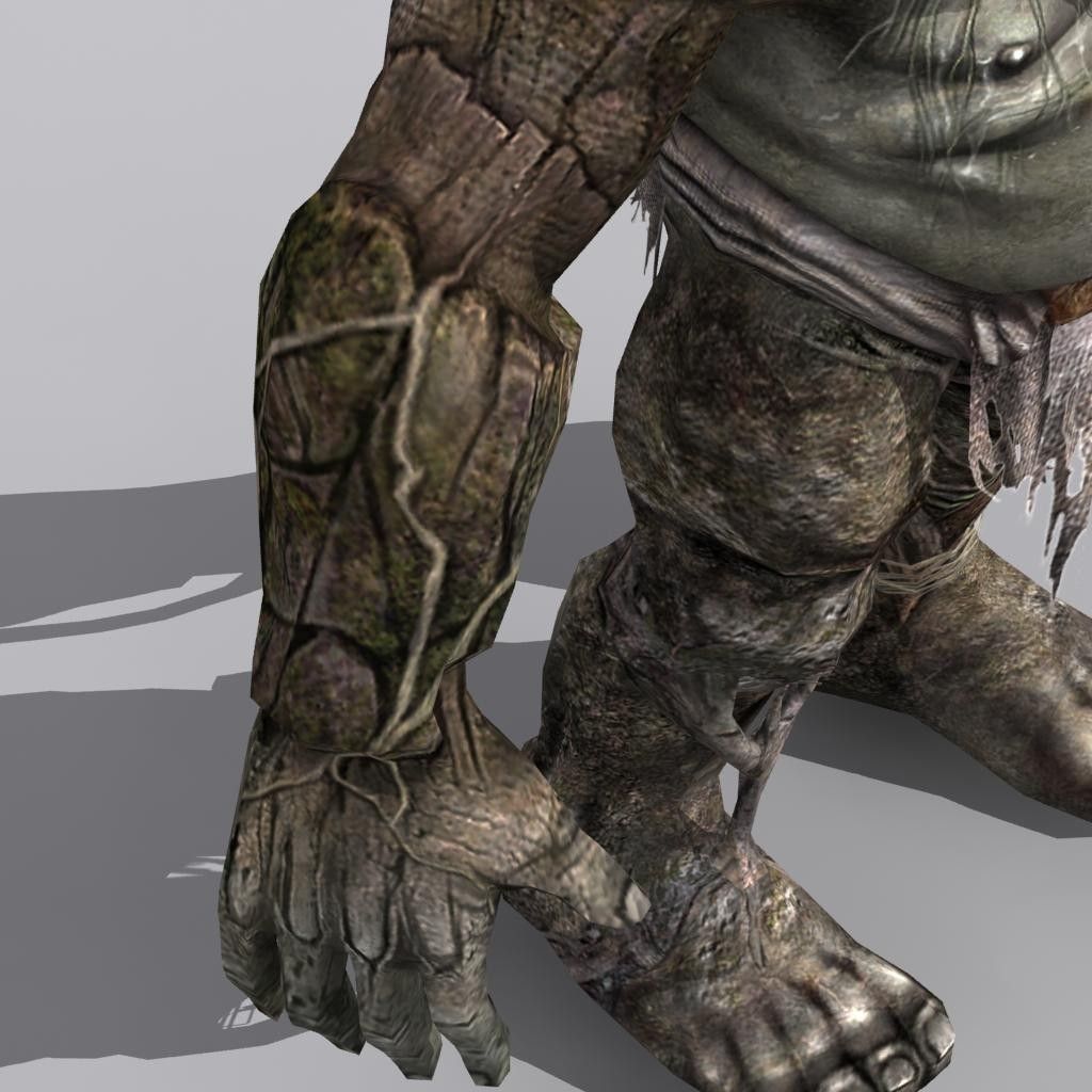 3D model Troll creature with horns and claws VR / AR / low-poly | CGTrader