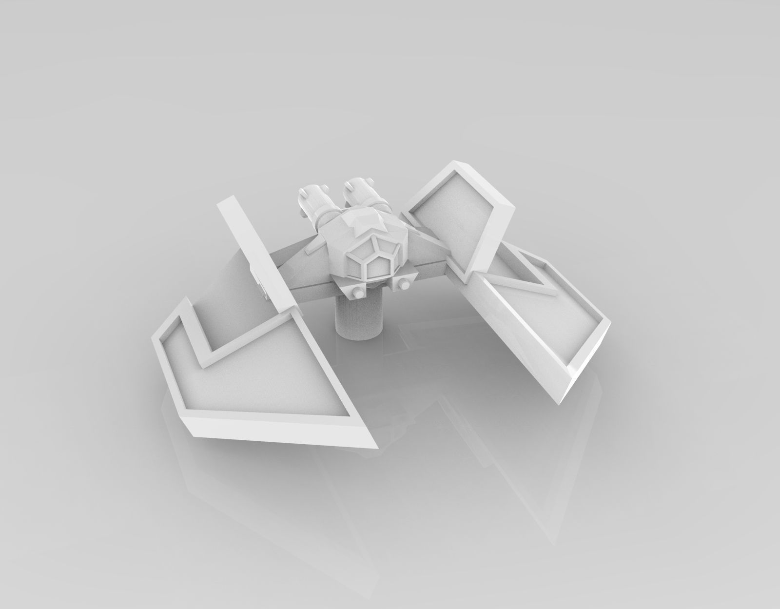 Supreme Fighter - Armada Scale 3D model 3D printable | CGTrader