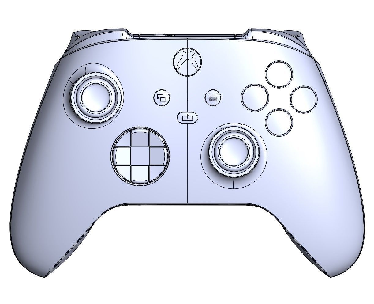 XBOX SERIES S CONTROLLER 3D model animated | CGTrader