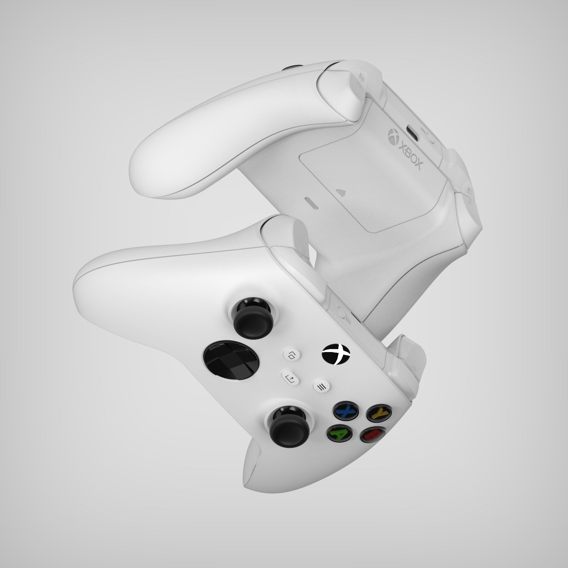 XBOX SERIES S CONTROLLER 3D model animated | CGTrader