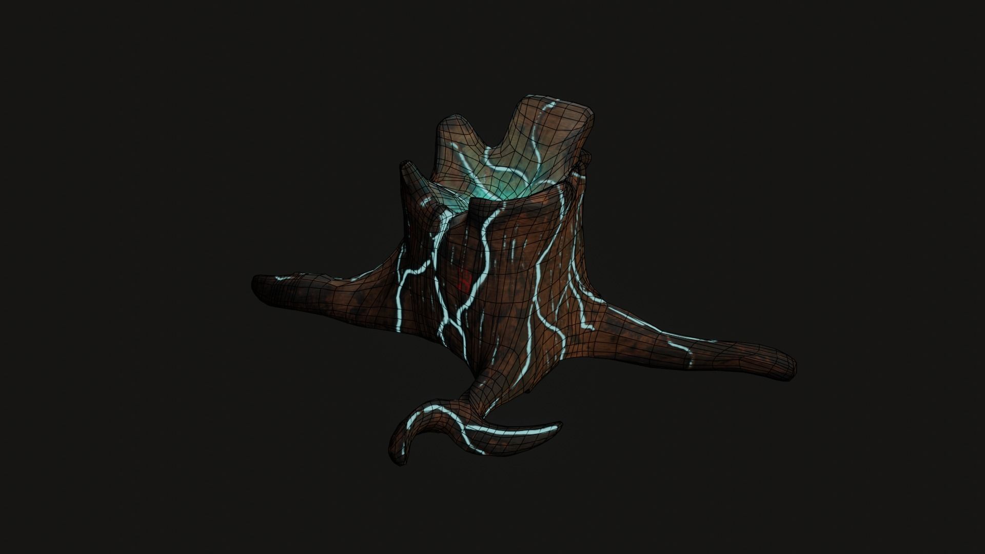 Stylized Trunk free VR / AR / low-poly 3D model | CGTrader