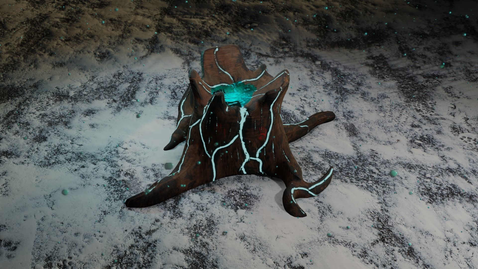 Stylized Trunk free VR / AR / low-poly 3D model | CGTrader