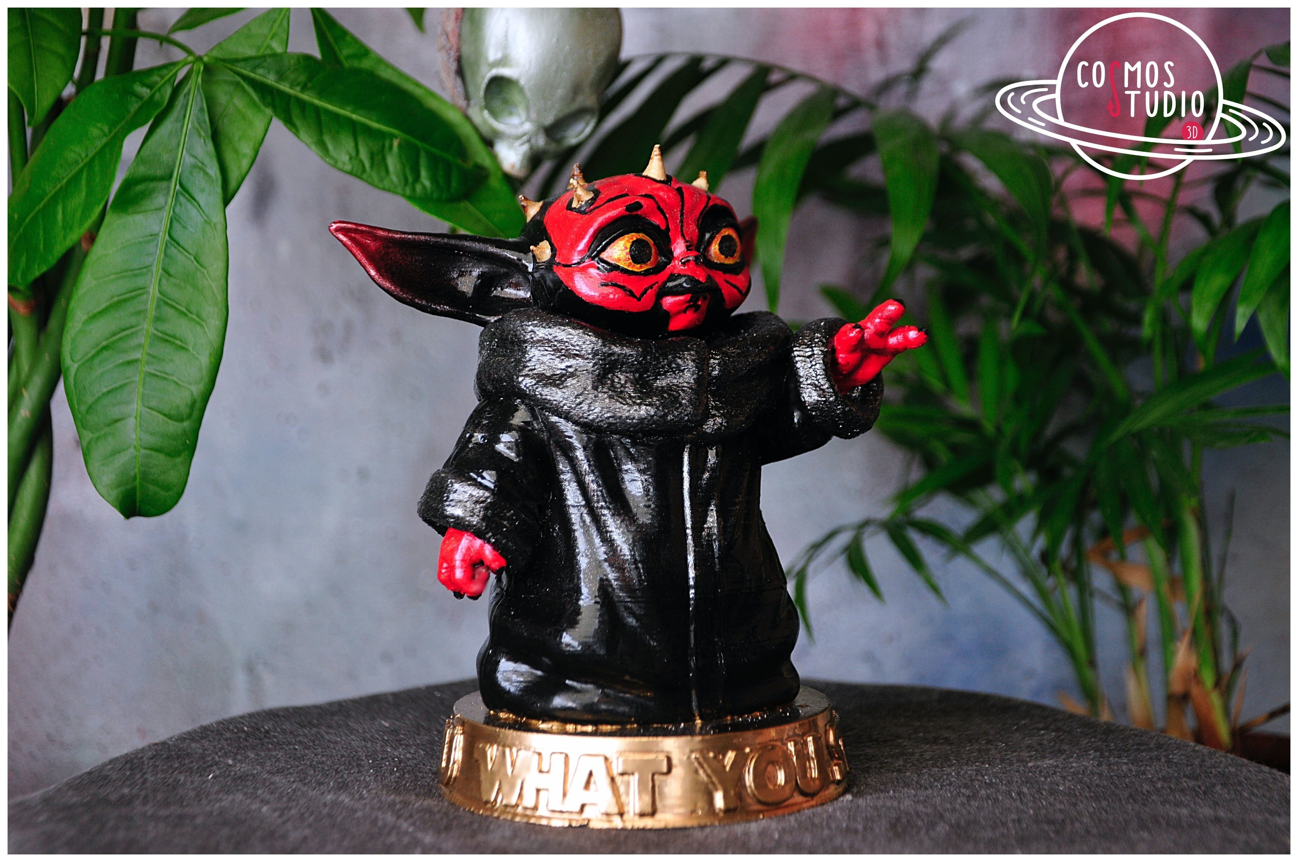 Baby Yoda - Darth Maul Baby Yoda 3D model 3D printable | CGTrader