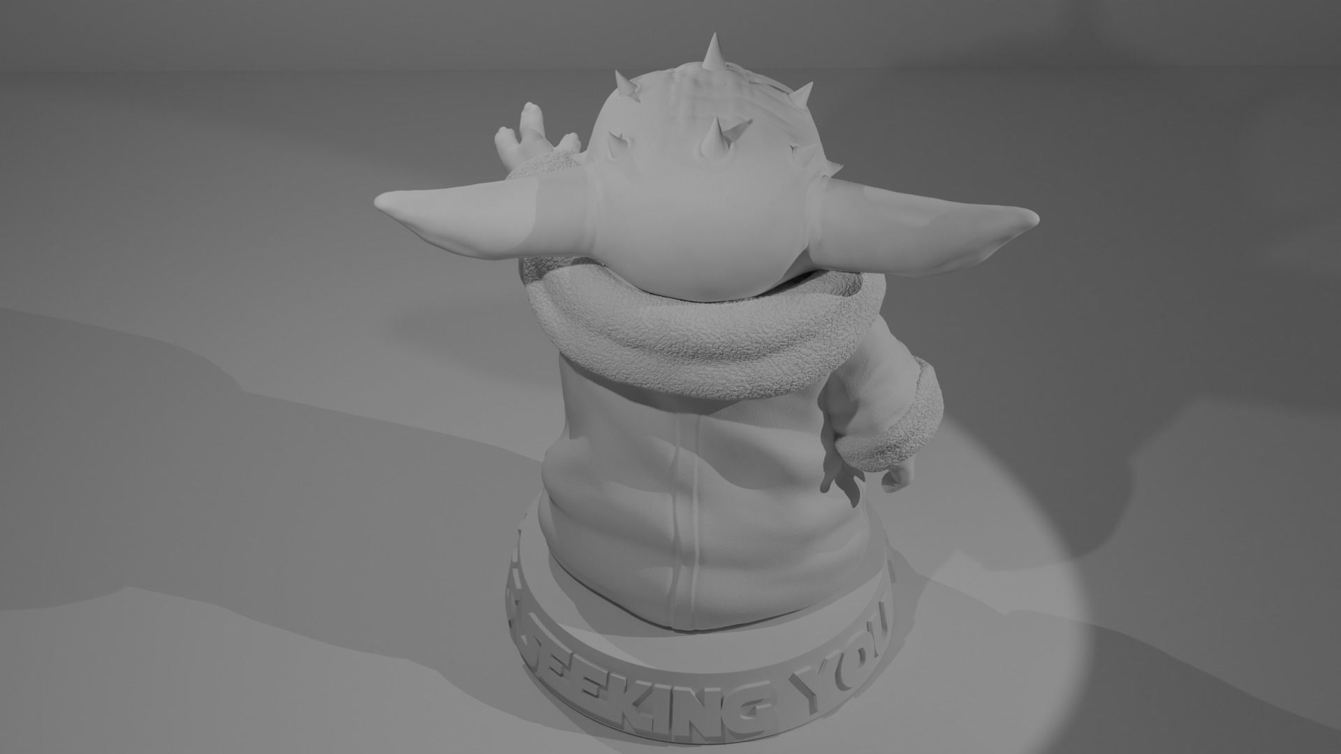 Baby Yoda - Darth Maul Baby Yoda 3D model 3D printable | CGTrader