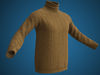 3D model Sweater turtle neck VR / AR / low-poly | CGTrader