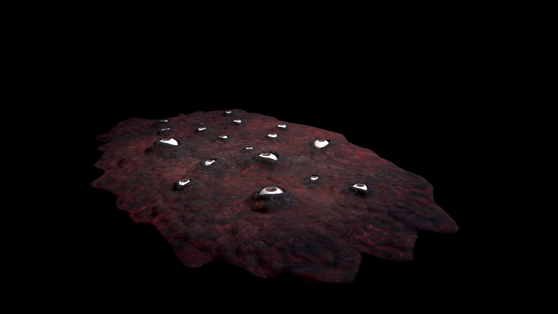 3D model Horror Eyes - Horror Prop Animated VR / AR / low-poly | CGTrader