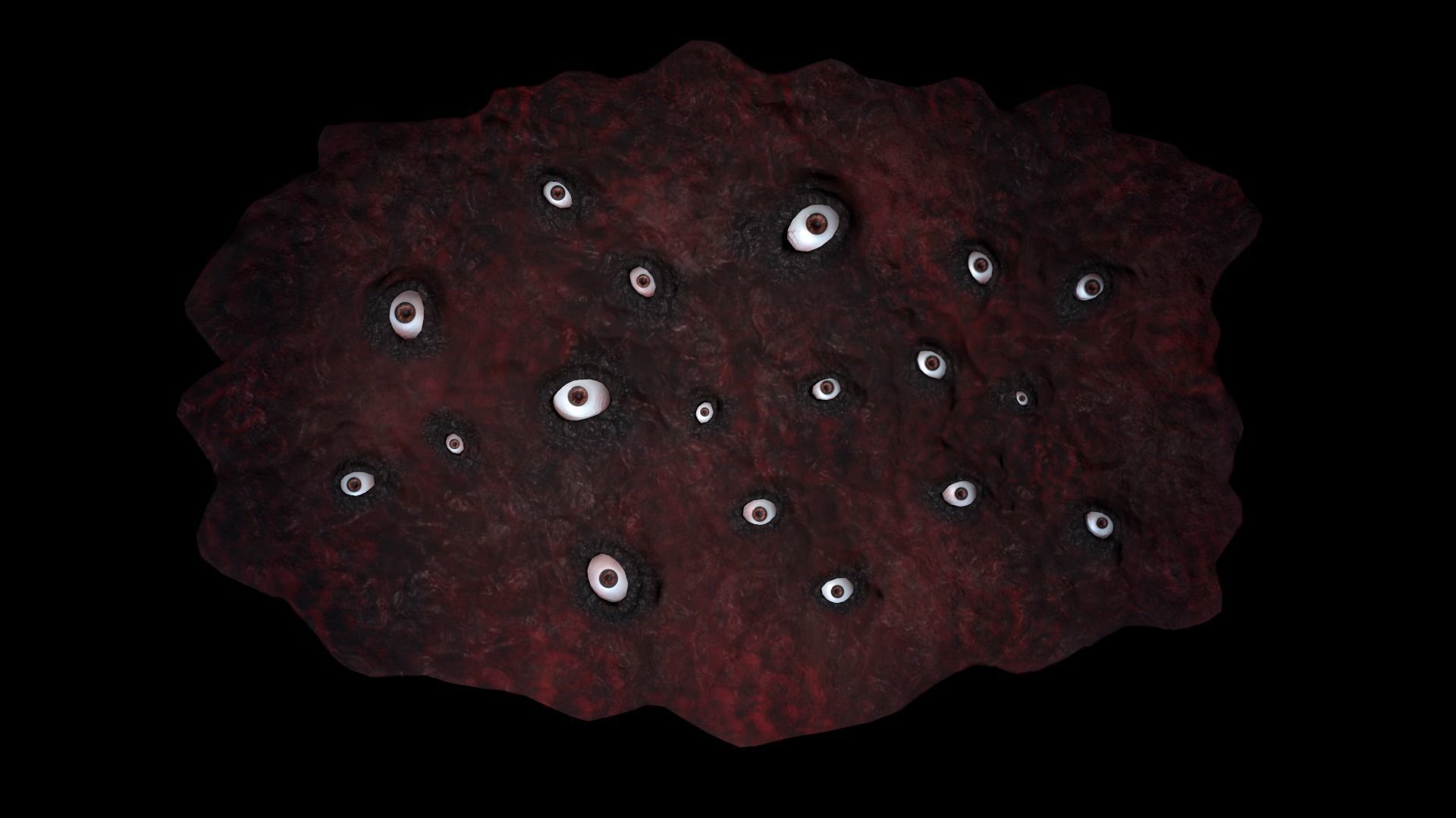 Horror Eyes - Horror Prop Animated 3D model | CGTrader