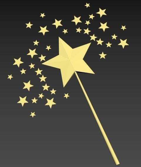 Magic Stick 3D model | CGTrader