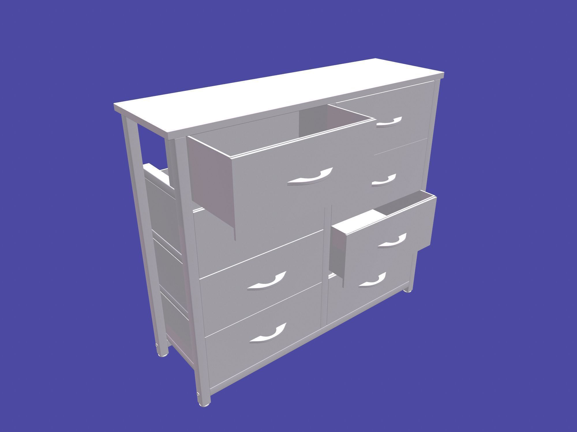 chest of drawers 3D model | CGTrader