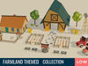 3D model Farmland Themed LOW POLY Collection VR / AR / low-poly | CGTrader