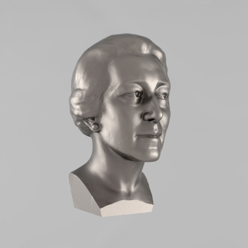 Printable bust of woman free 3D model 3D printable | CGTrader