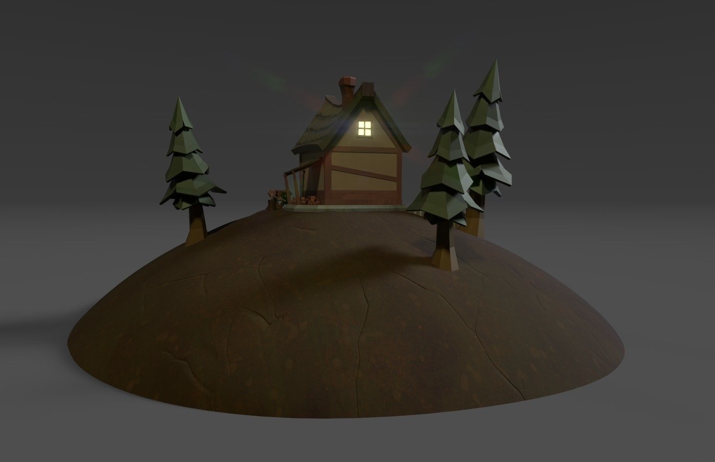3D model Lumberjack house VR / AR / low-poly | CGTrader