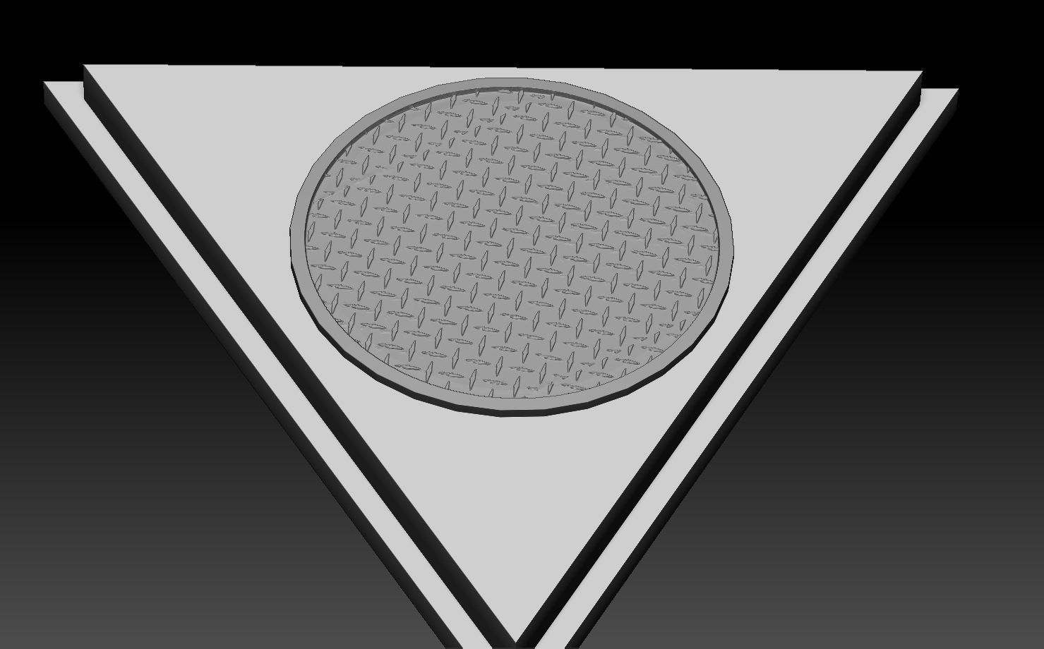 6 DnD figurines base stand foot fantasy steel pack 3D model 3D ...