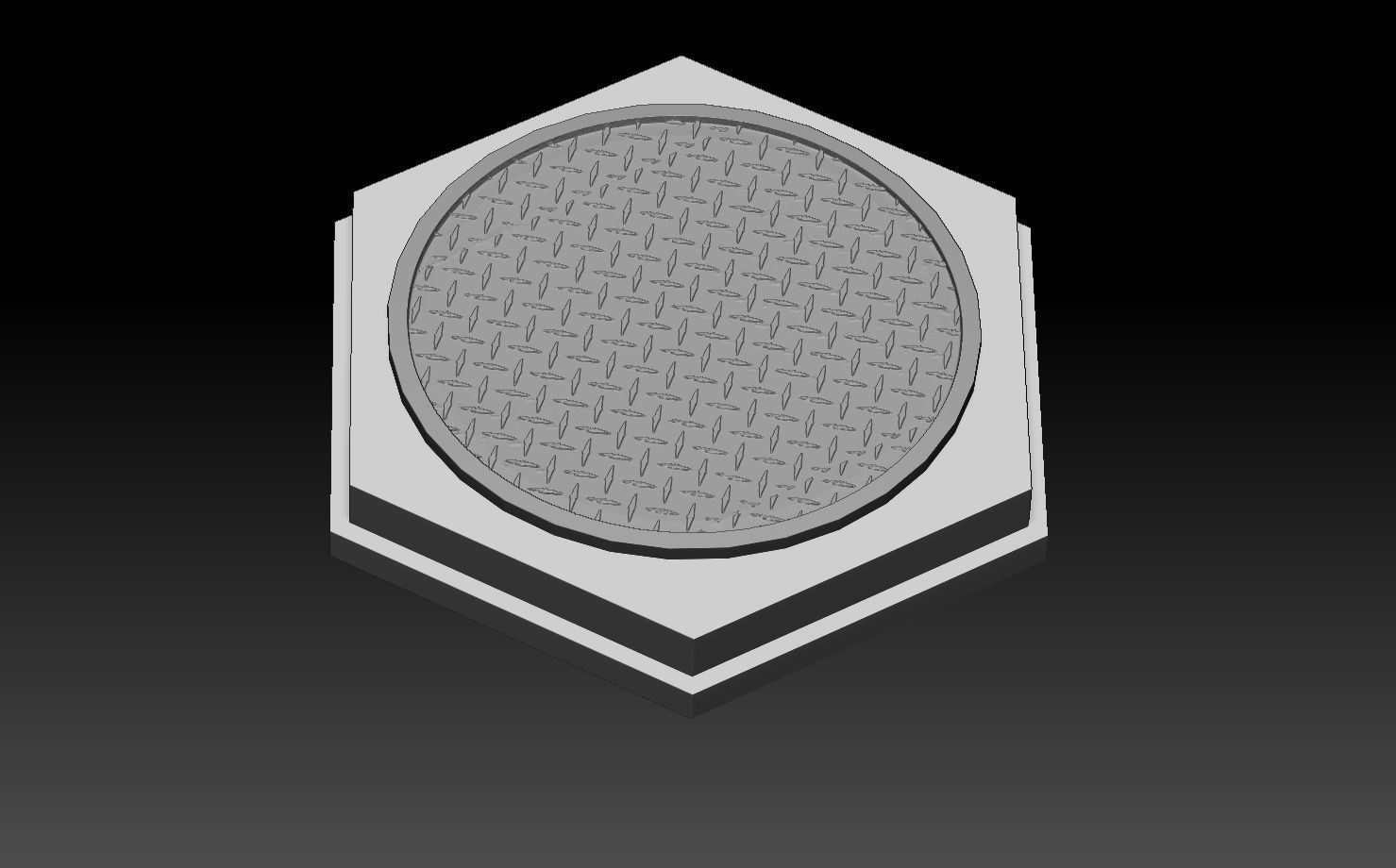 6 DnD figurines base stand foot fantasy steel pack 3D model 3D ...