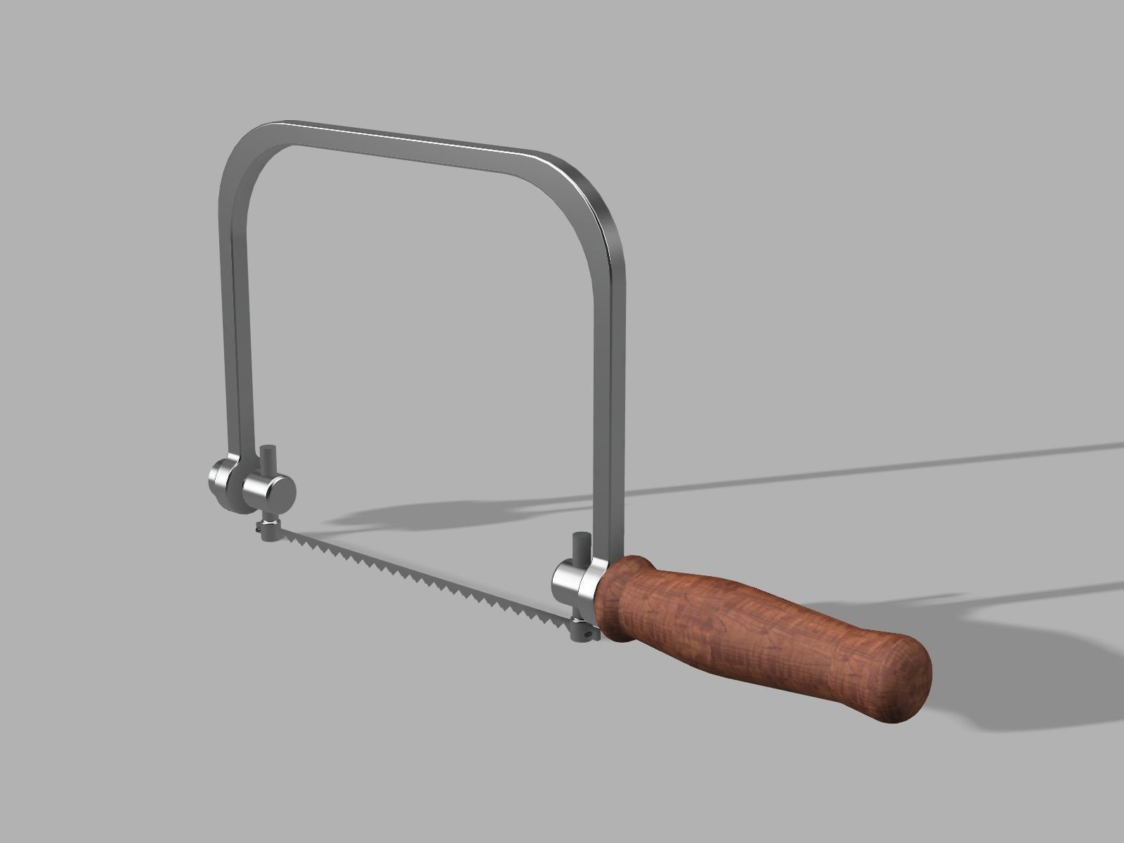 Fret Ribbon Compass Saw Kil Testere 3D model | CGTrader