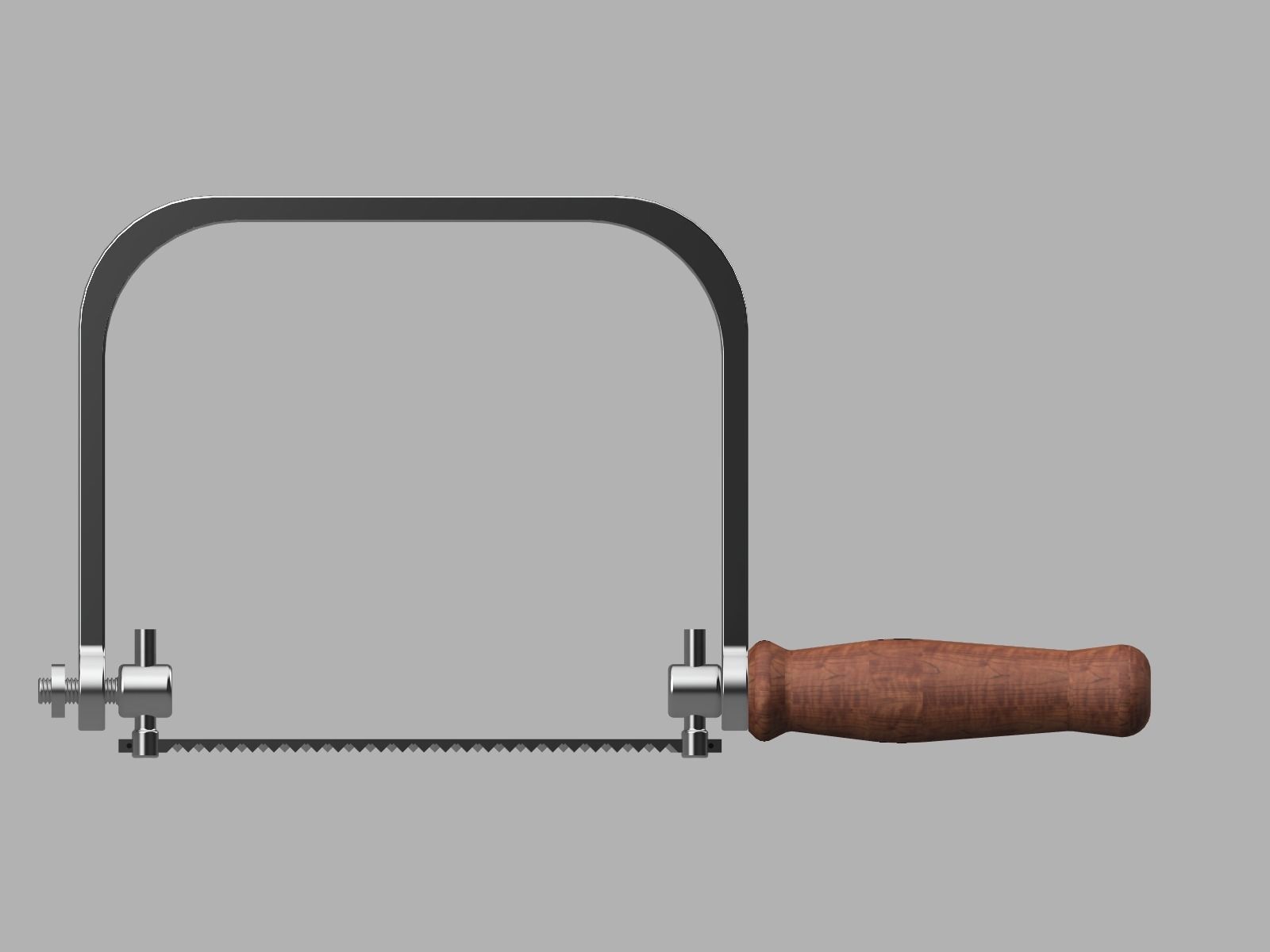 Fret Ribbon Compass Saw Kil Testere 3D model | CGTrader