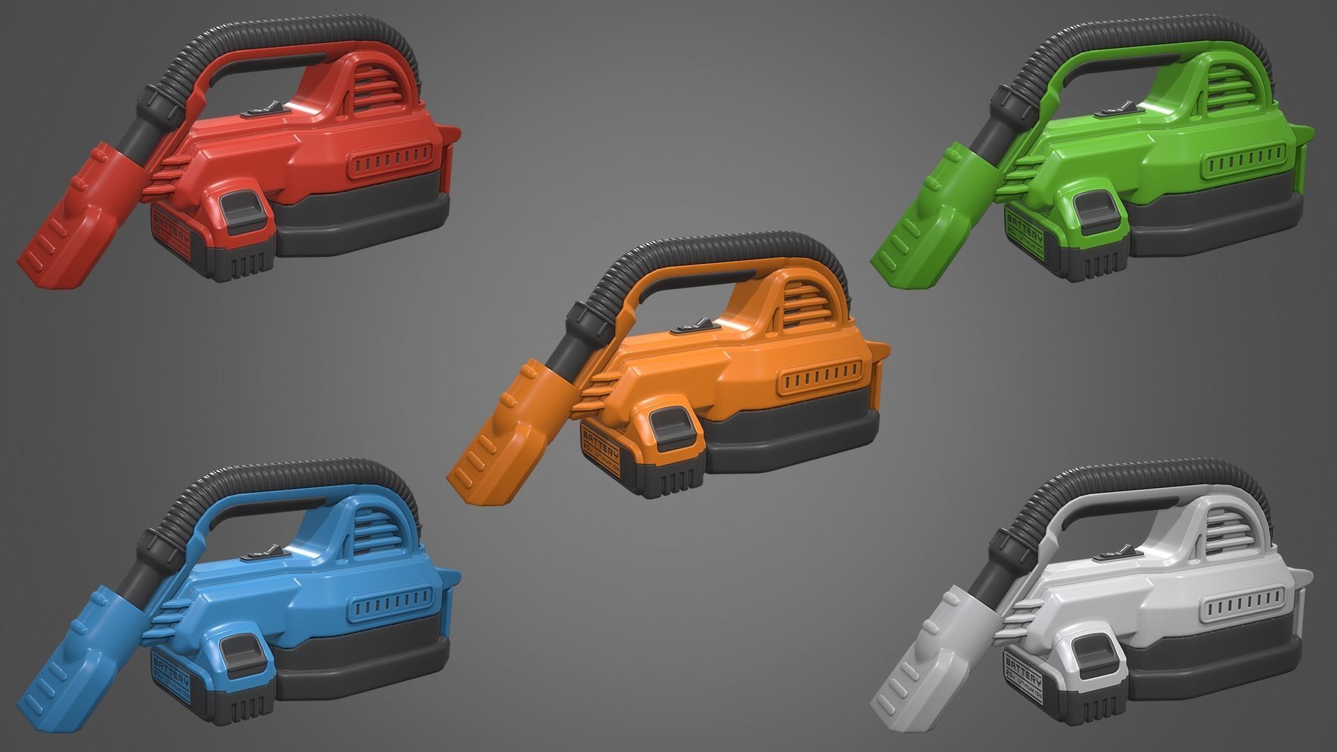 3D model Portable Vacuum Kit VR / AR / low-poly | CGTrader