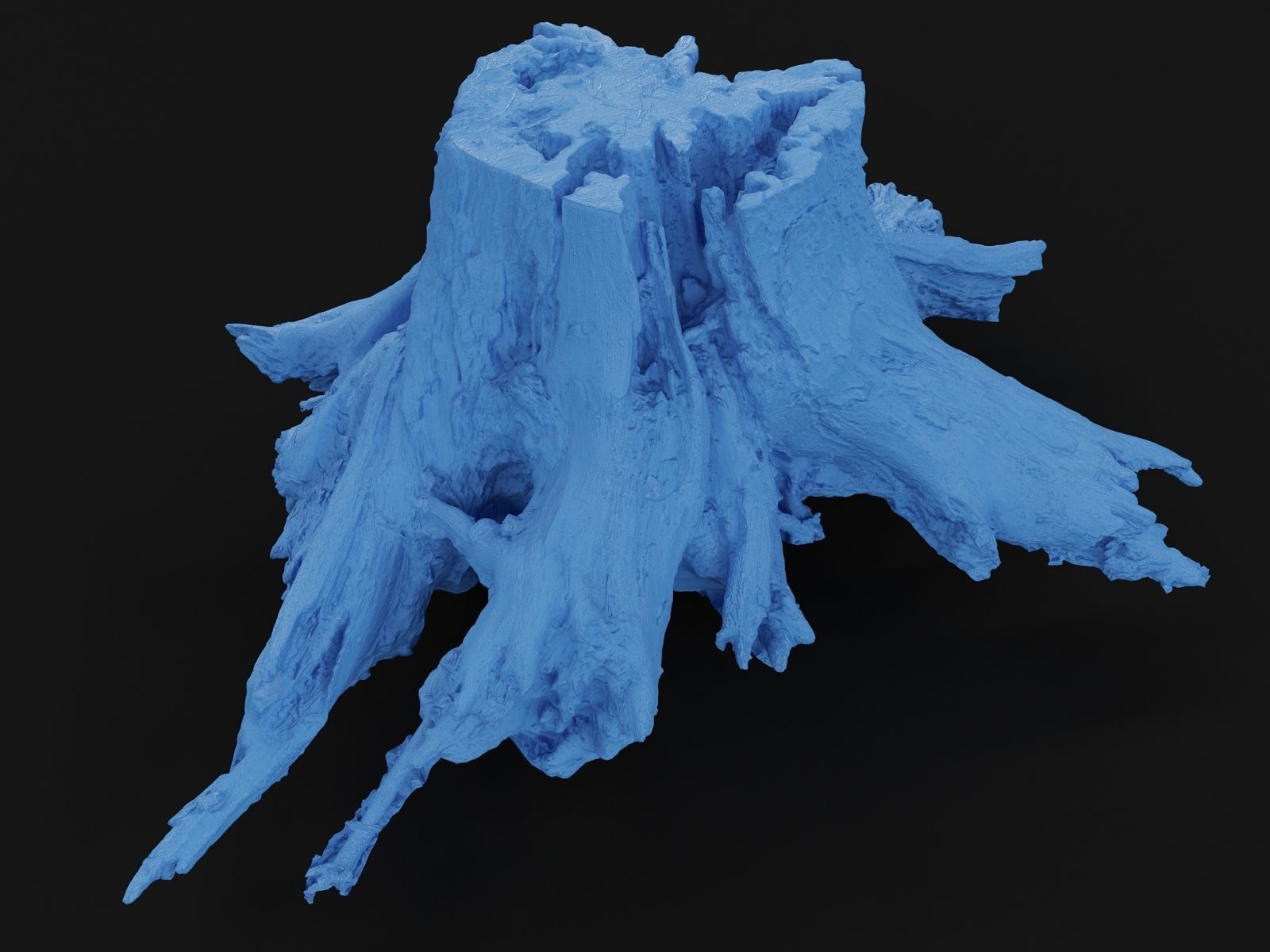 3D model 3d scanned tree stump PBR VR / AR / low-poly | CGTrader