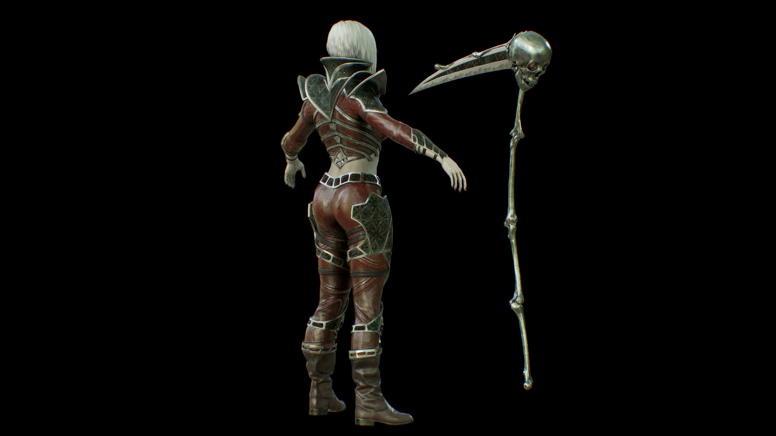 3D model pack of necromancer VR / AR / low-poly rigged | CGTrader