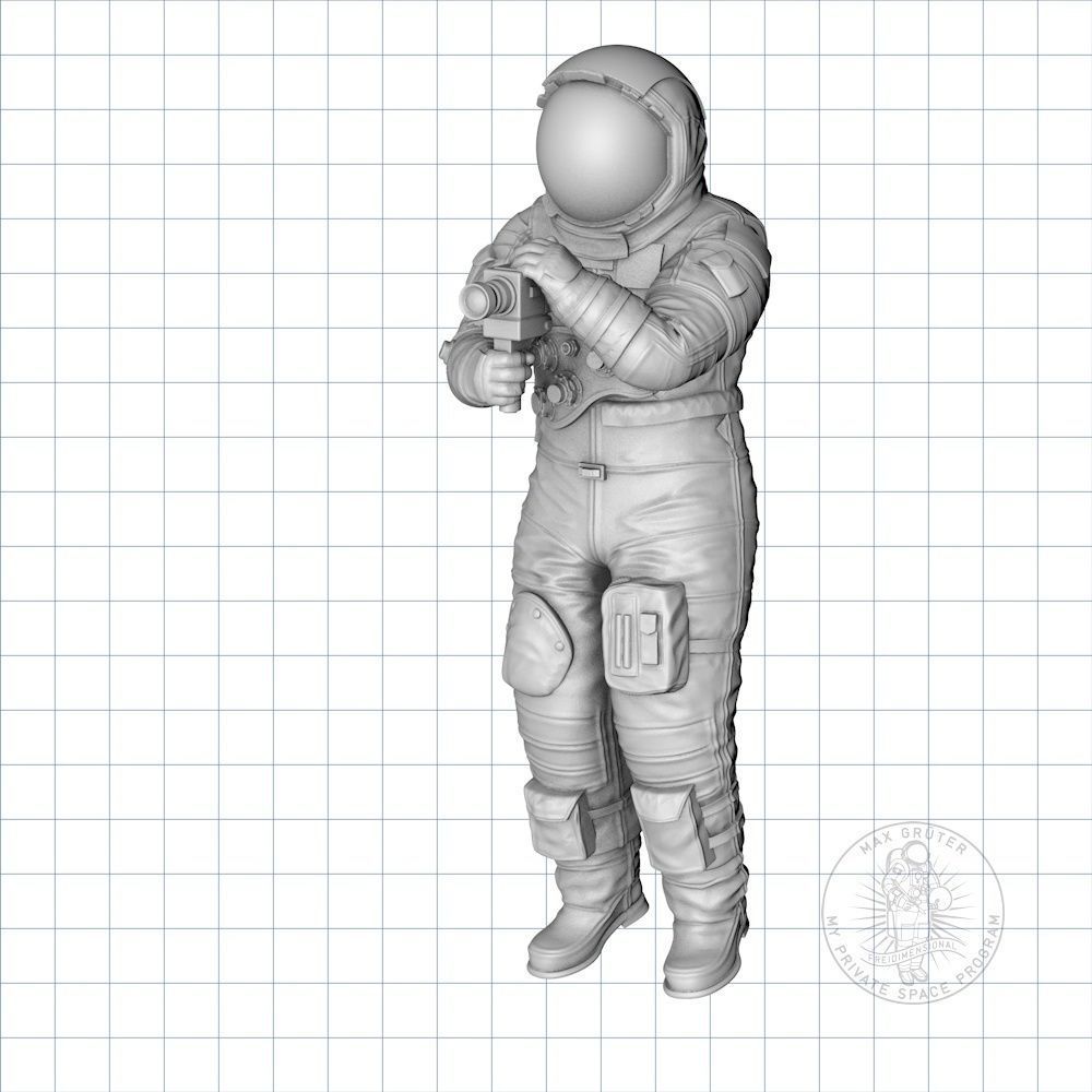 Apollo Astronauts Orbital EVA 3D model 3D printable | CGTrader